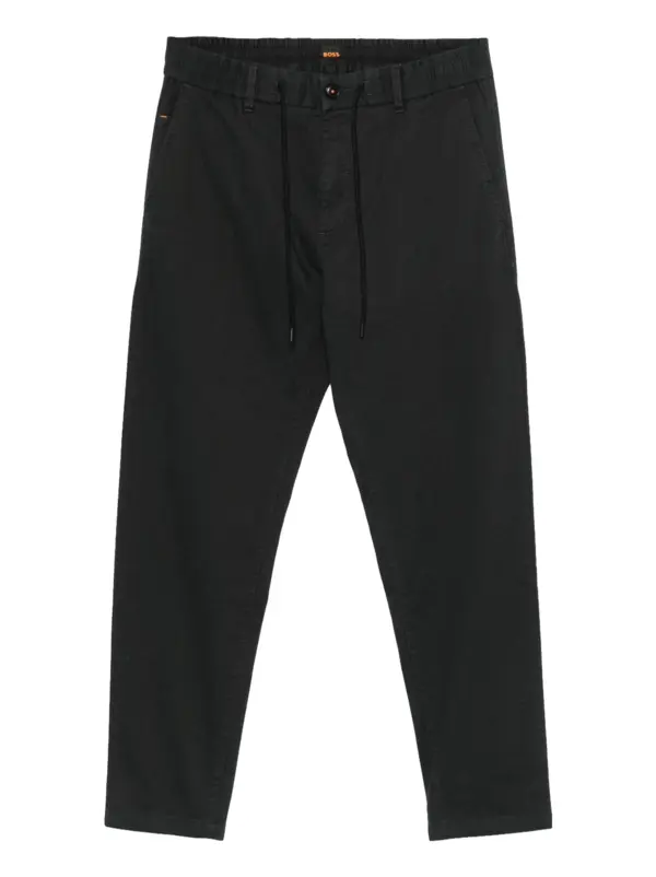Hugo Boss Tapered Trousers - Black