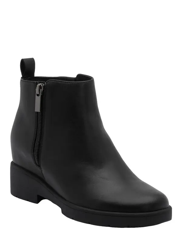 ABEO Horizon Zip Leather Boots - Black - Regular