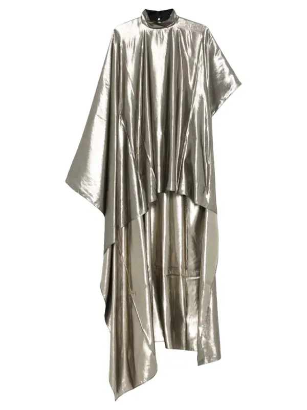 TALLER MARMO Lurex Mini Dress - Gold