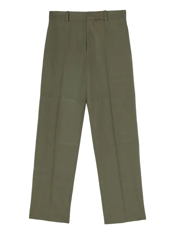 JIL SANDER Straight-leg Trousers - Green