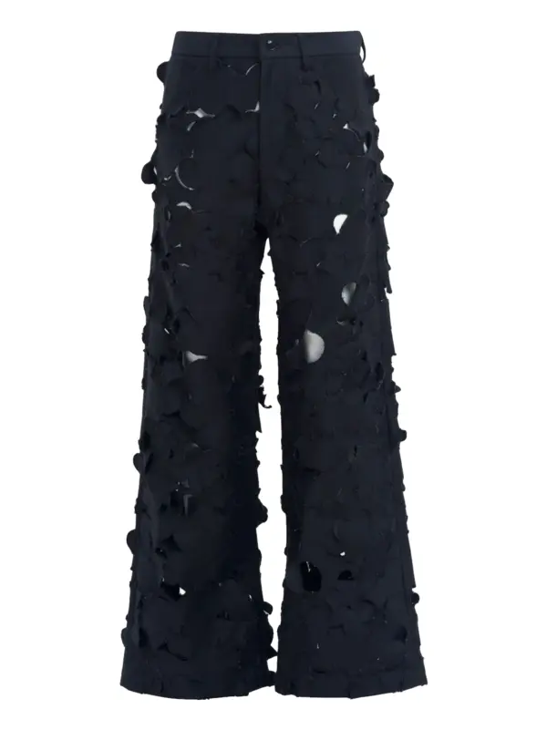 Marni Cut-out Trousers - Black
