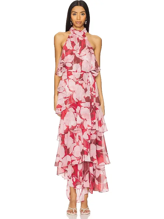 Misa Calissa Dress - Flora Rosada
