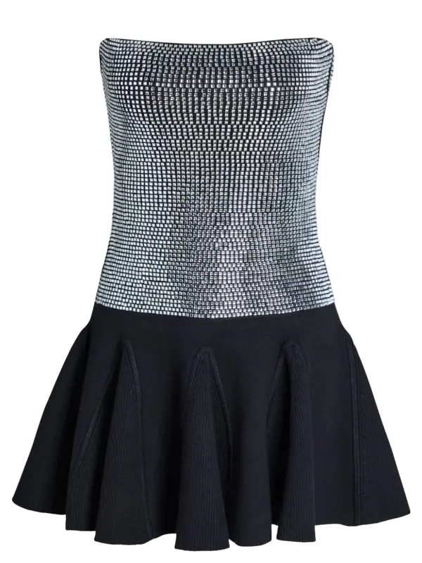 Retrofete Bello Strapless Dress - Black