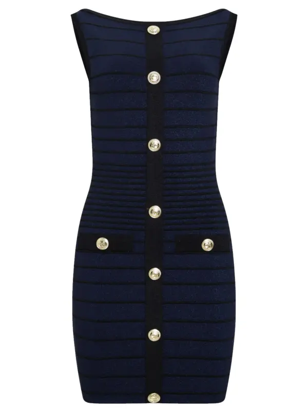 Retrofete Erin Dress - Blue