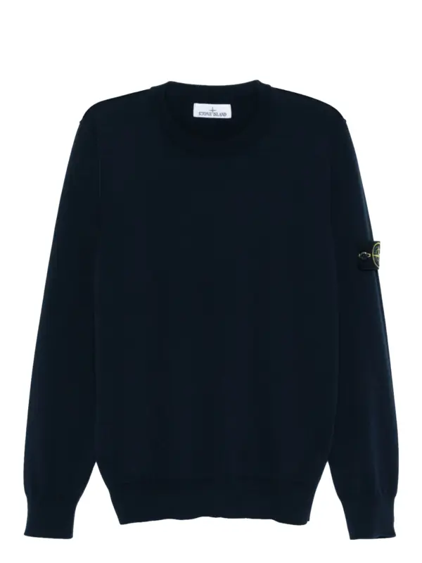 Stone Island Cotton Sweater - Blue