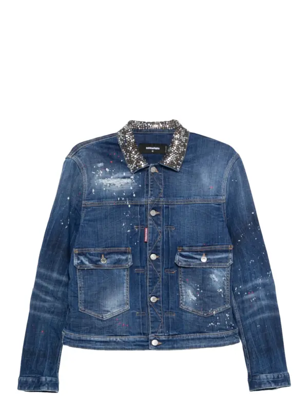 Dsquared2 Heritage Denim Jacket - Blue