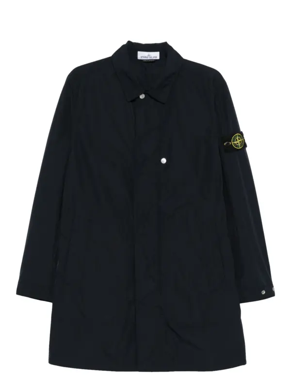 Stone Island Compass Badge Parka - Blue