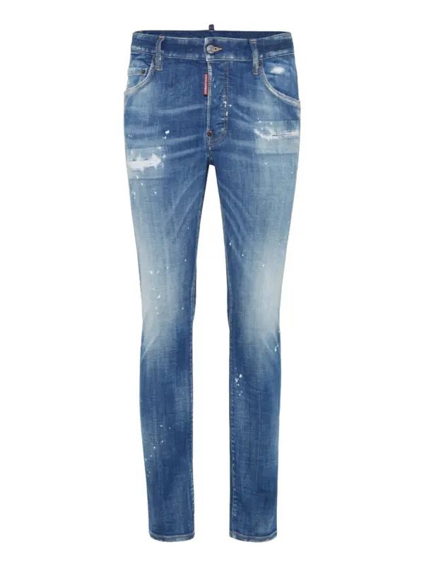 Dsquared2 Stretch-cotton Skinny Jeans - Blue