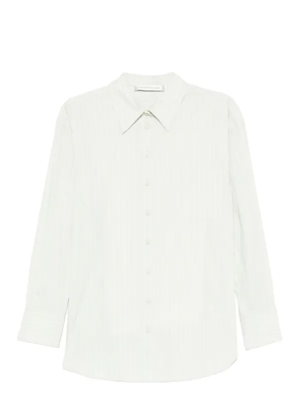 Christopher Esber Striped Shirt - Green