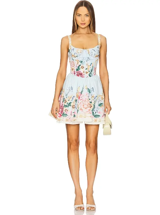 Agua Bendita Spring Blush Dress - Multicolor