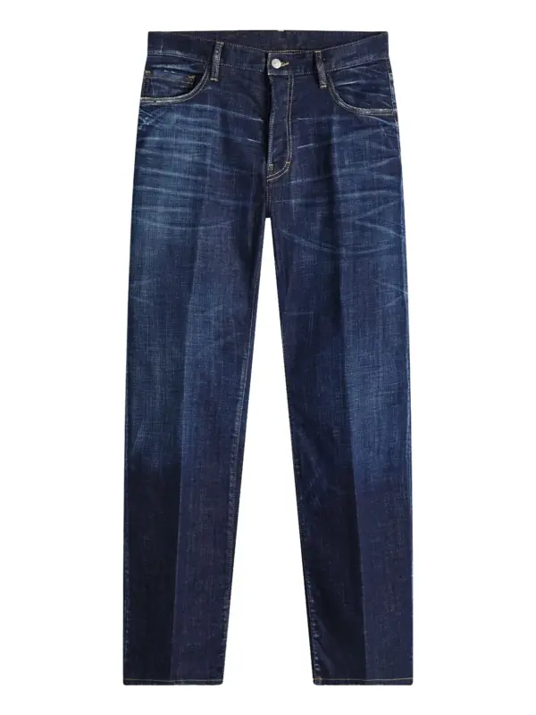 Dsquared2 642 Regular Fit Jeans - Navy Blue