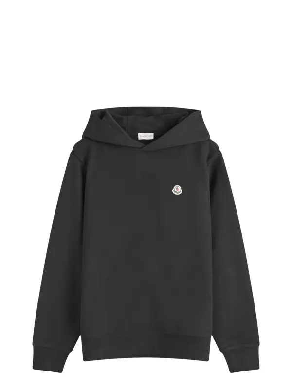 Moncler Emerized Fleece Hoodie Sweater - Black