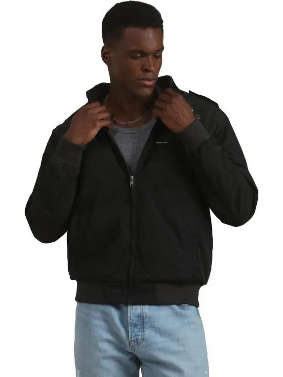 MEMBERS ONLY Heavy Iconic Racer Jacket - Charcoal