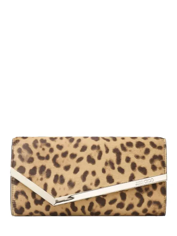 JIMMY CHOO Emmie Clutch - Neutrals