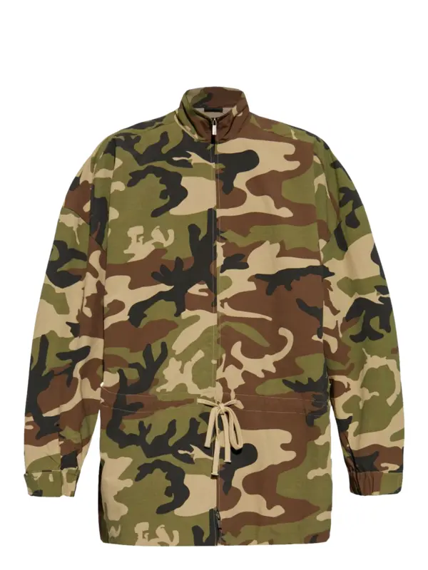 Fear Of God Camouflage-print Jacket - Green