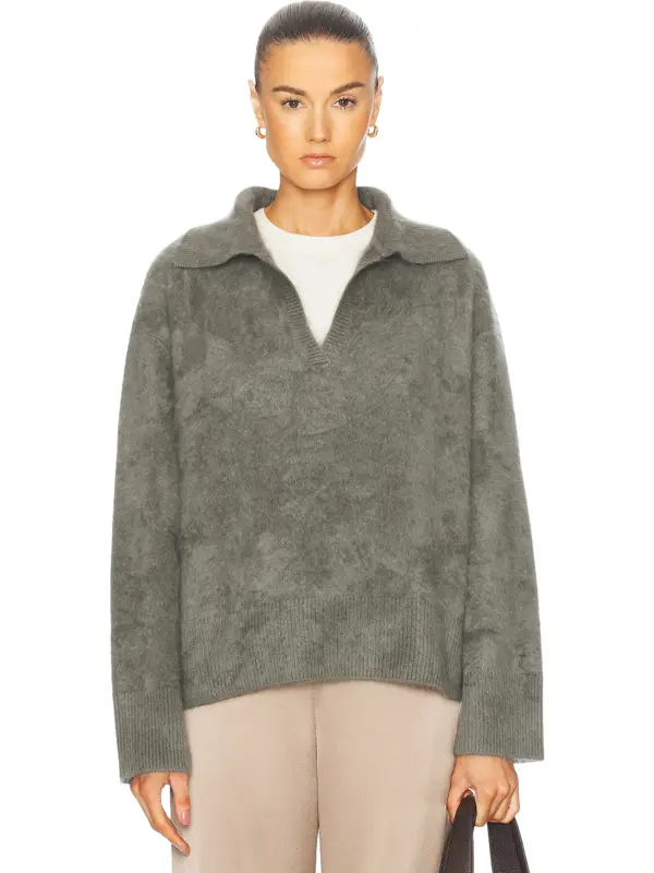 LISA YANG Kerry Sweater - Fern Brushed