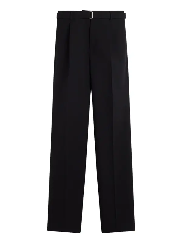LANVIN Belted Trousers - Black