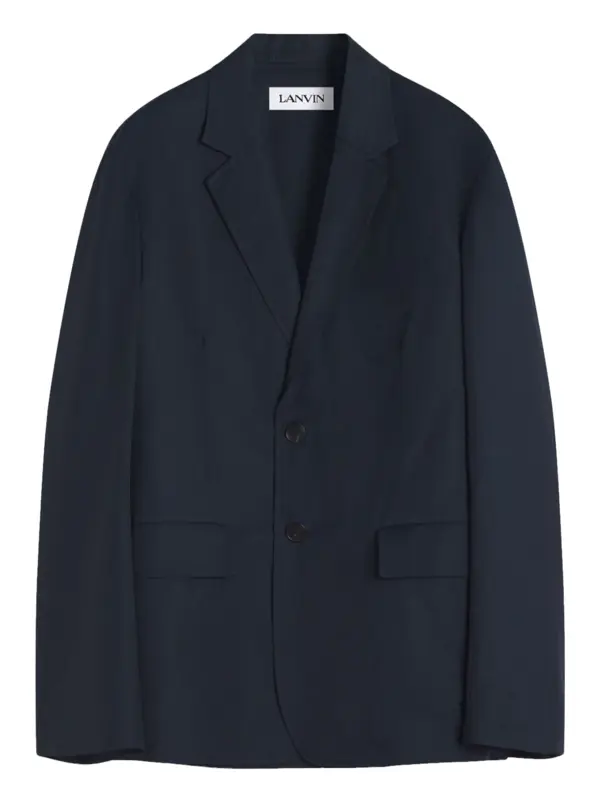 LANVIN Cotton Blazer - Black