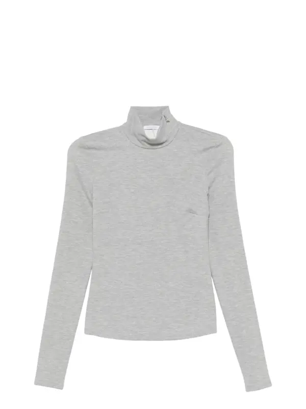 Patrizia Pepe Mélange-effect Top - Grey