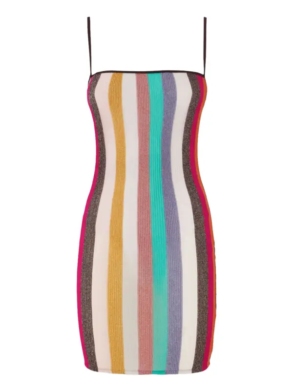 Missoni Striped Mini Dress - Blue