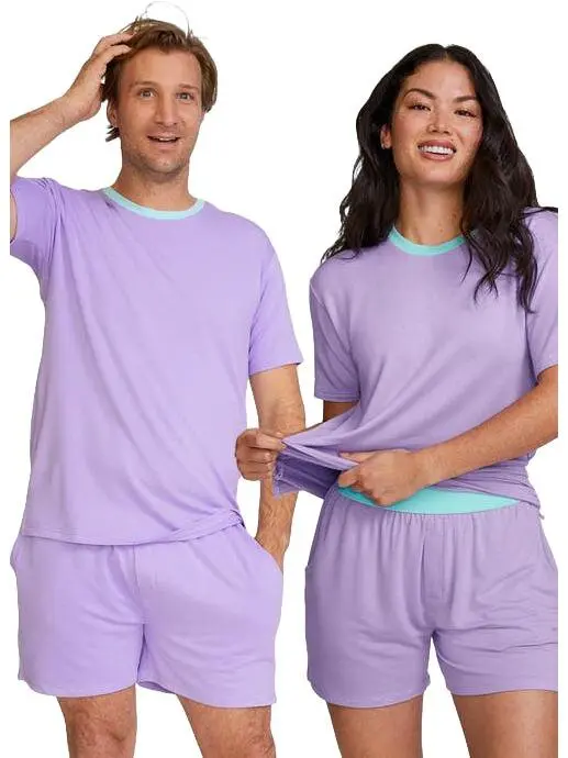 JAMBYS House Shorts - Lavender / Mint