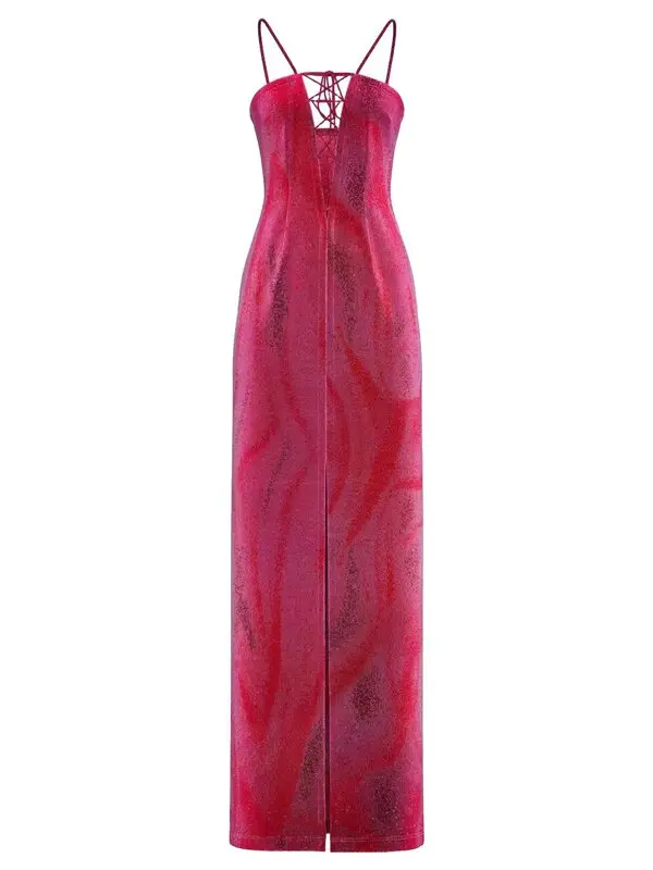 MARGHERITA MACCAPANI Iris Maxi Dress - Pink