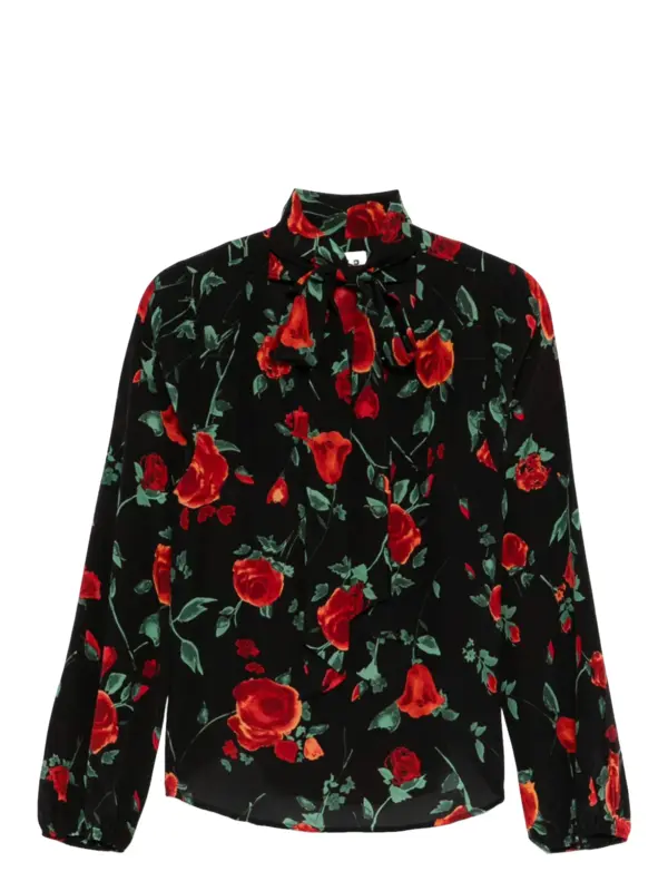 Rixo Moss Blouse - Black