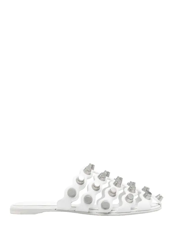 Alexander Wang Rexa Cage Mules - White