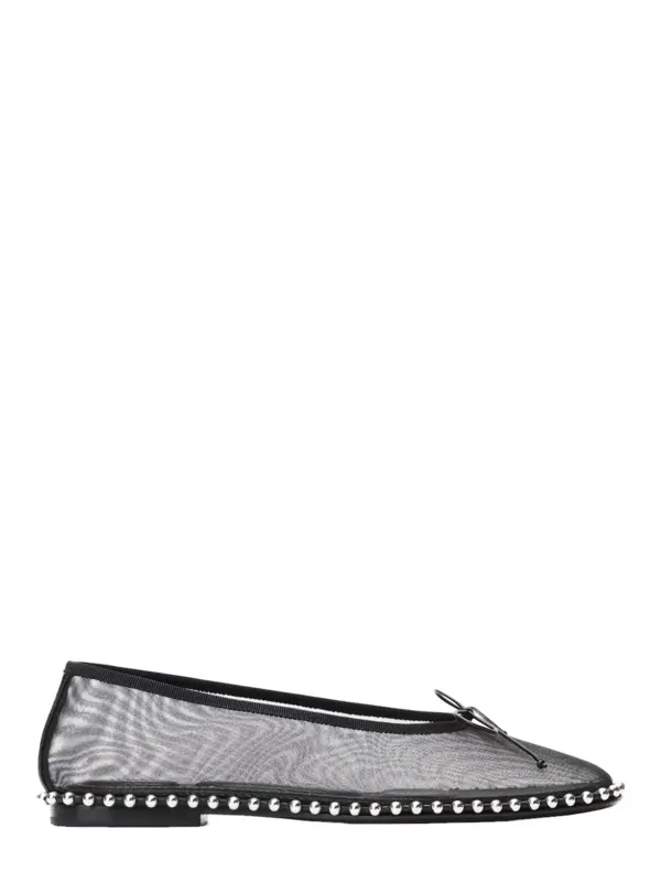 Alexander Wang Lina Ballchain Ballet Flats - Black
