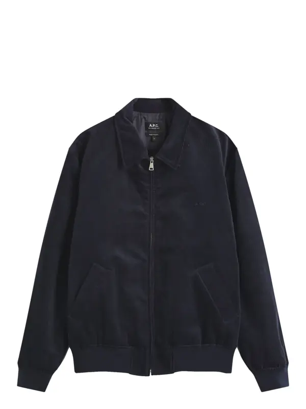 A.p.c. Gilles Corduroy Jacket - Night Blue