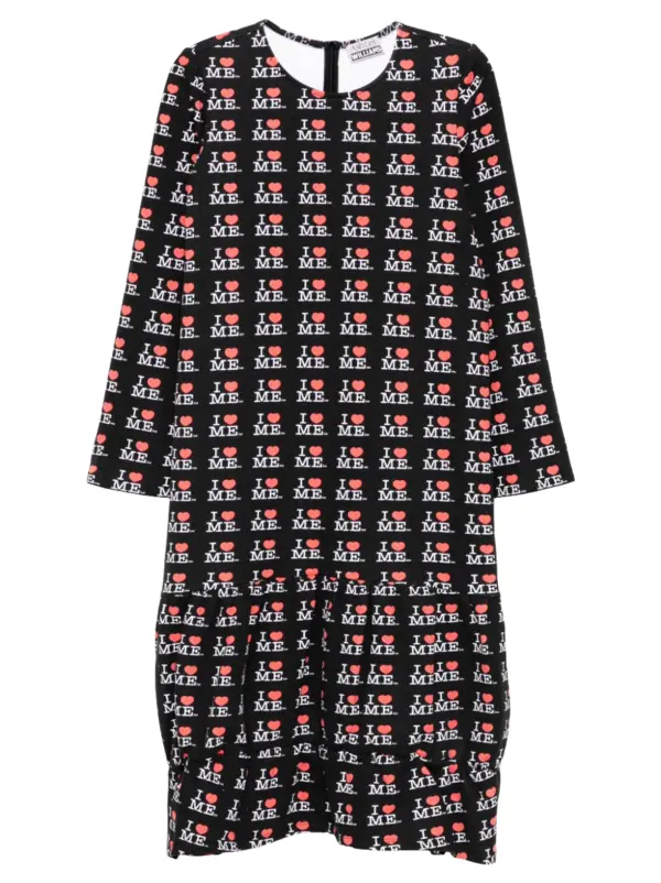 Ashley Williams I Heart Me Serena Dress - Black
