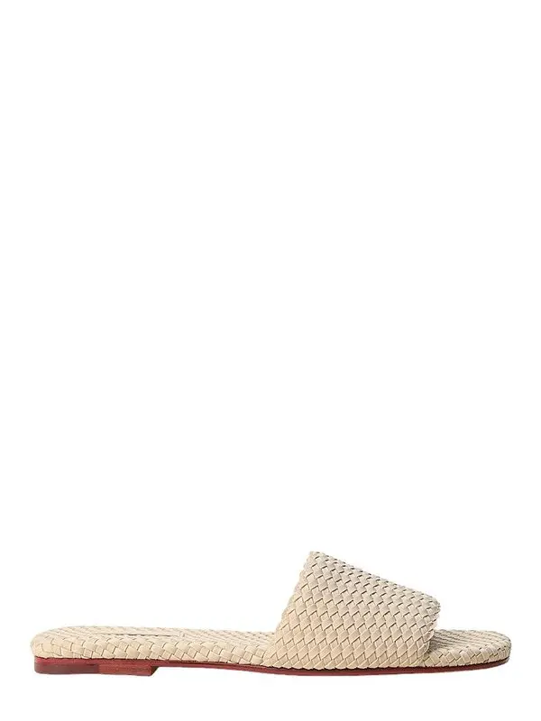 NAGHEDI St Barths Slide Sandals - Ecru