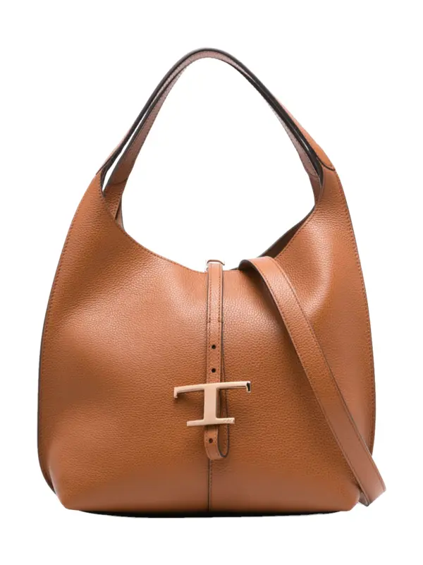 TOD'S T Timeless Tote Bag - Brown