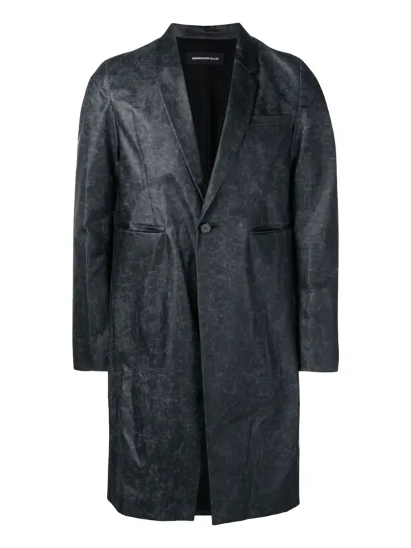 UNDERCOVERISM Single-breasted Coat - Black