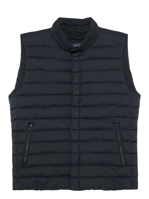 Herno Padded Gilet - Blue