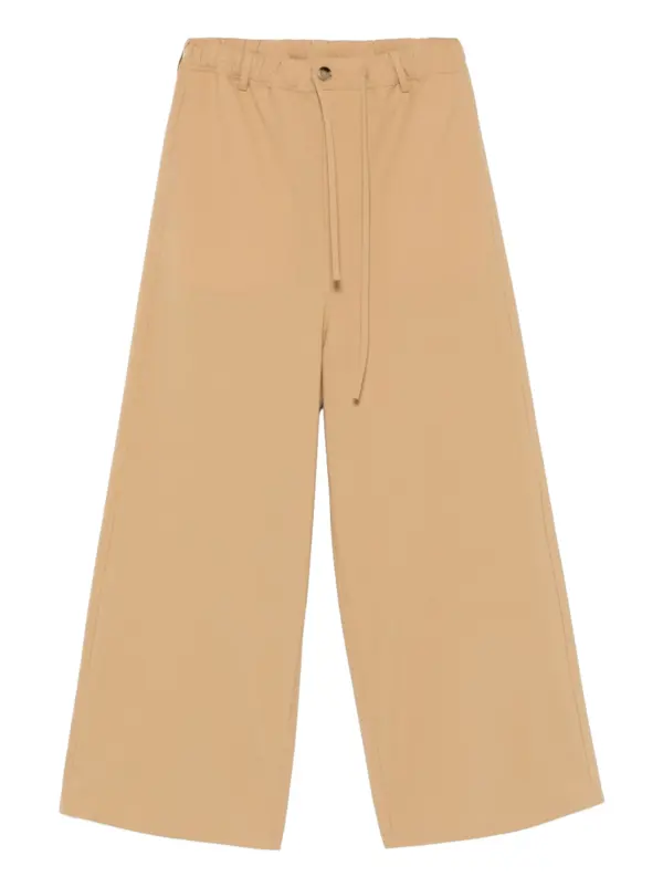 Marni Straight-leg Trousers - Neutrals