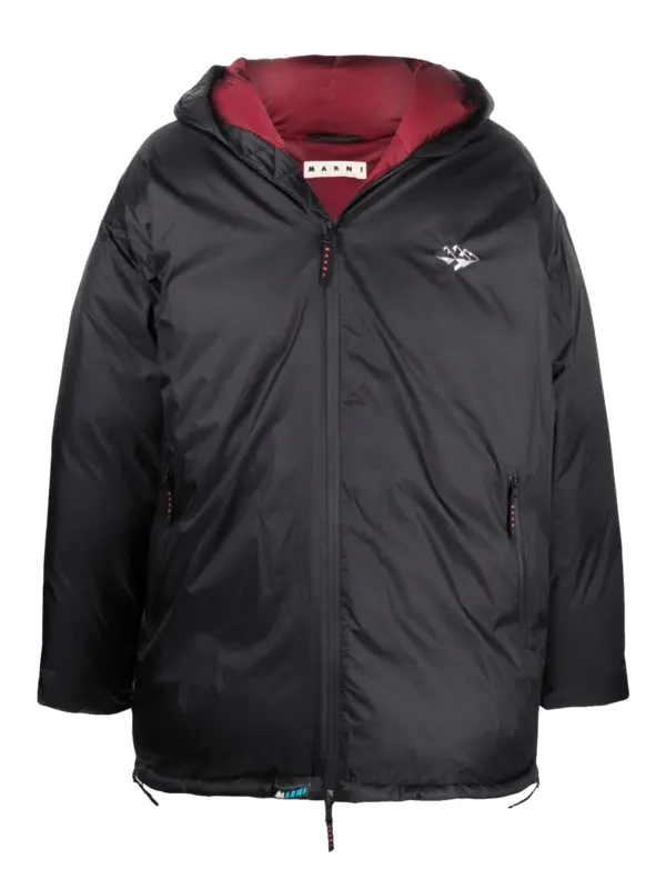 Marni Padded Coat - Black