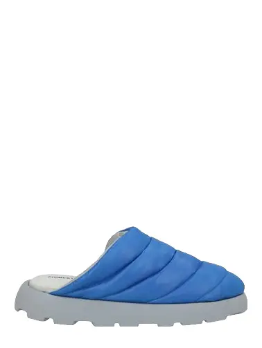 PIUMESTUDIO Quilted Mules - Blue