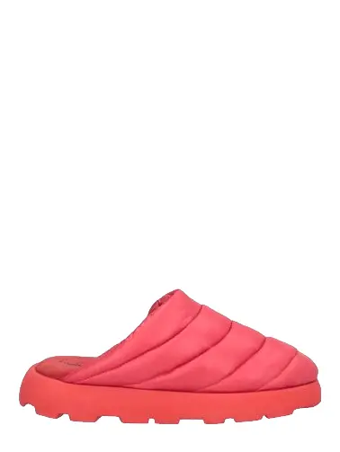 PIUMESTUDIO Quilted Mules - Red