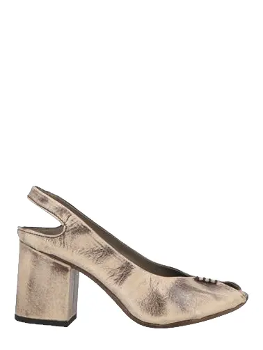 PREVENTI Calfskin Sandals - Beige