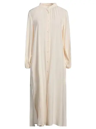 SHIRTAPORTER Midi Shirt Dress - White