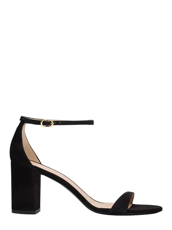 STUART WEITZMAN Nudist Ankle-strap Sandals - Black