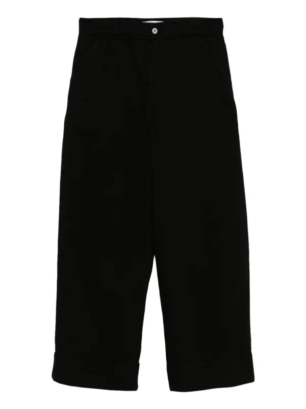 JW Anderson High-waisted Wide Leg Trousers - Black