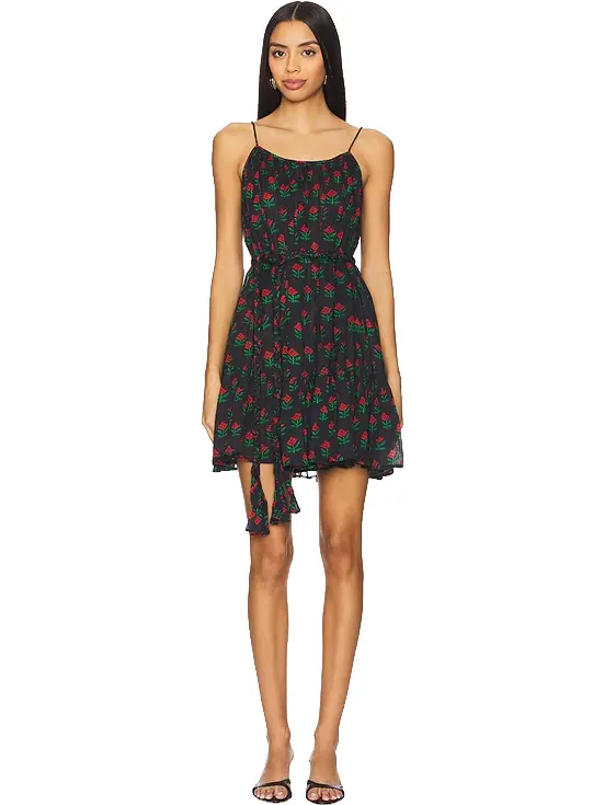 Rhode Nala Dress - Ink Rose Block