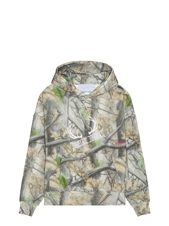 JUNGLES Antler Hoodie - Fake Real Tree