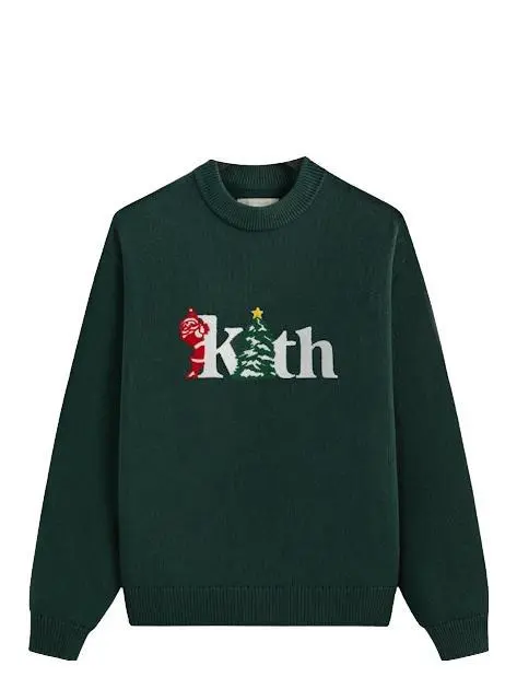 Kith Kithmas Tree Crewneck Sweatshirt - Stadium