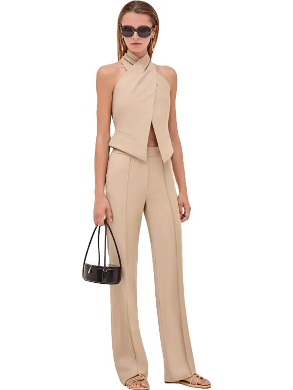 Alexis Olfi Sleeveless Vest - Neutral