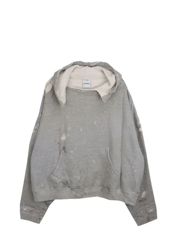 Readymade Distressed Hoodie - Grey