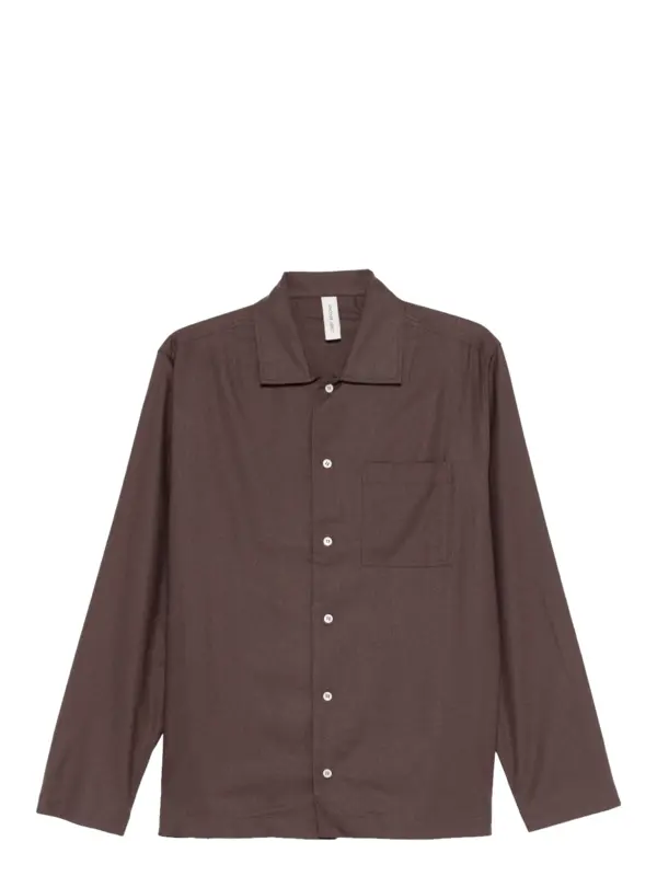 ANOTHER ASPECT Another Shirt 2.1 - Brown