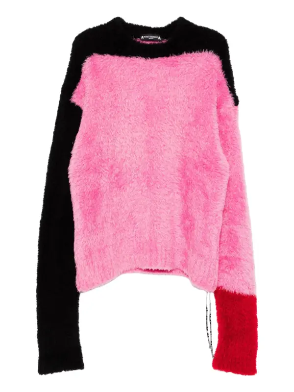 MASTERMIND WORLD Logo-jacquard Jumper - Pink